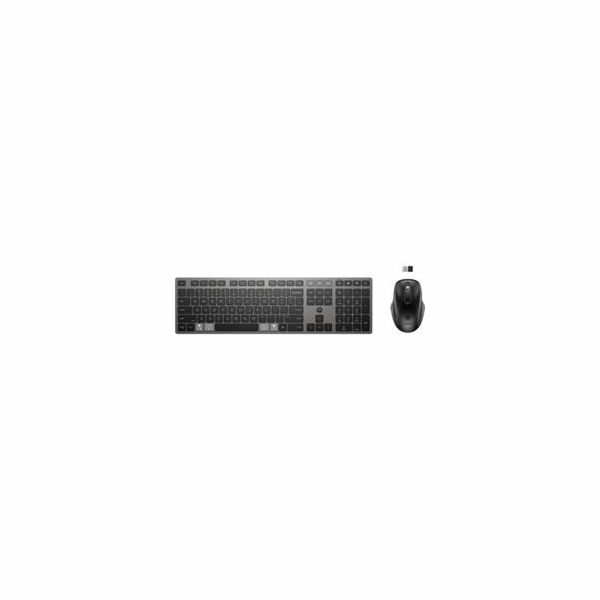 HP 725 Multi-Device Rechargeable Wireless Keyboard and Mo...